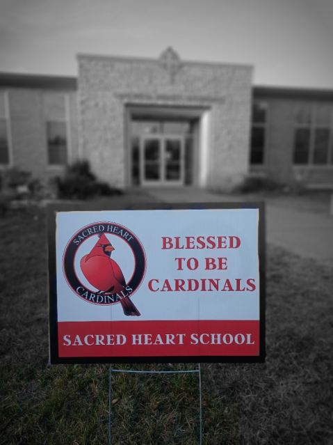 Outdoor Living :: Lawn - Yard Decor :: SHCS Cardinals Yard Sign